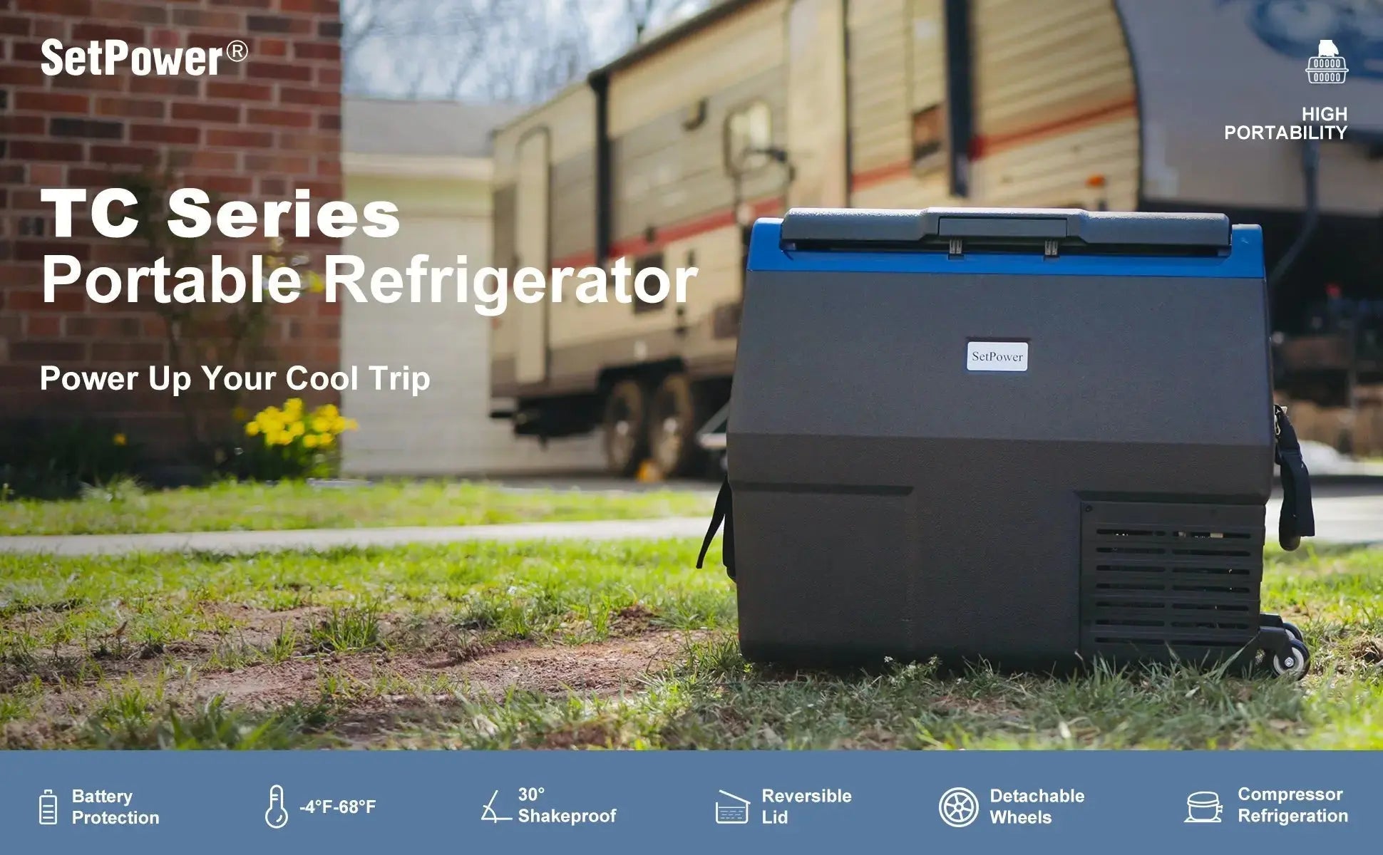 The TC Series with Wheels and More - Setpower 12Volt Refrigerator