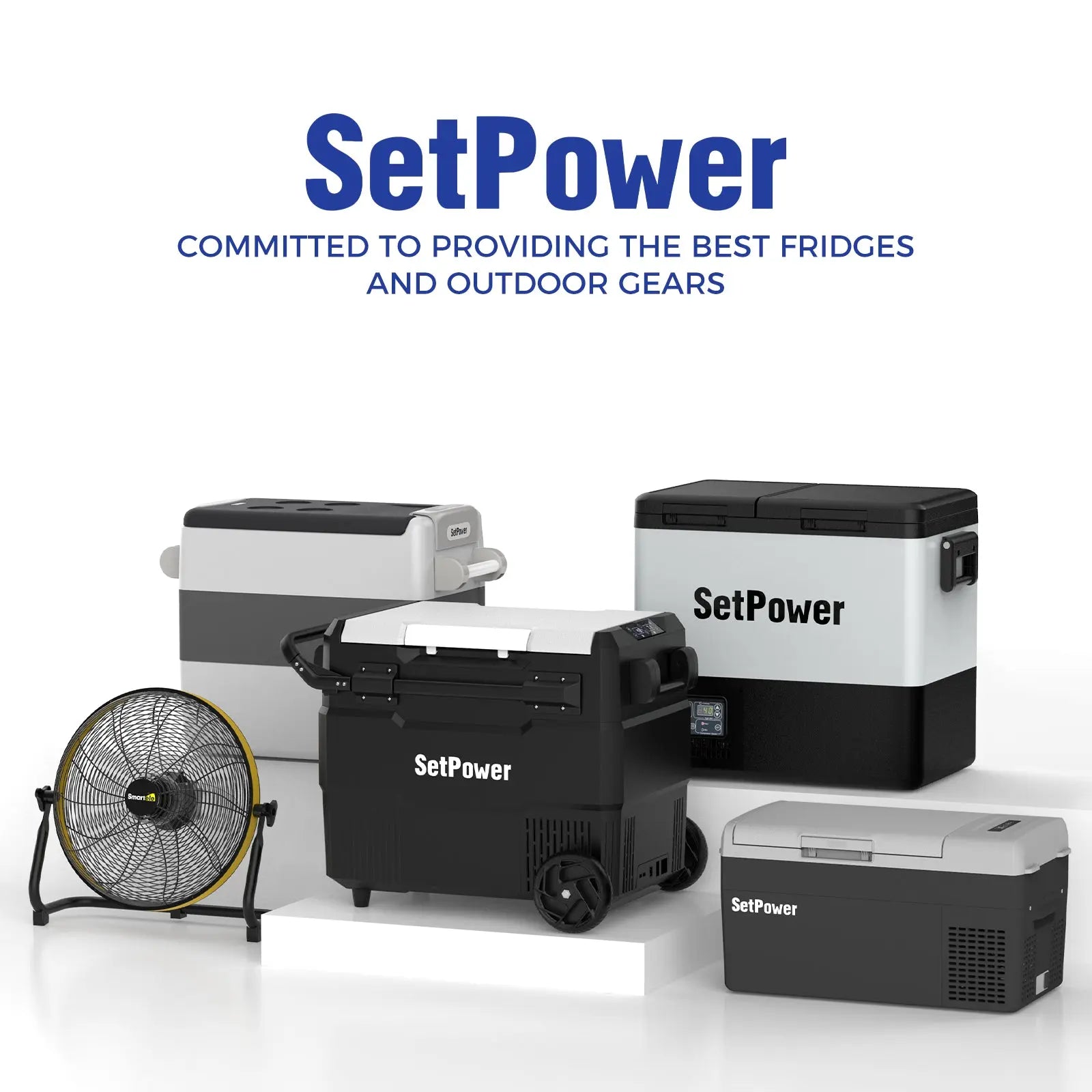 Setpower 12V Refrigerator Portable Fridge Freezer | 3-Year Warranty ...
