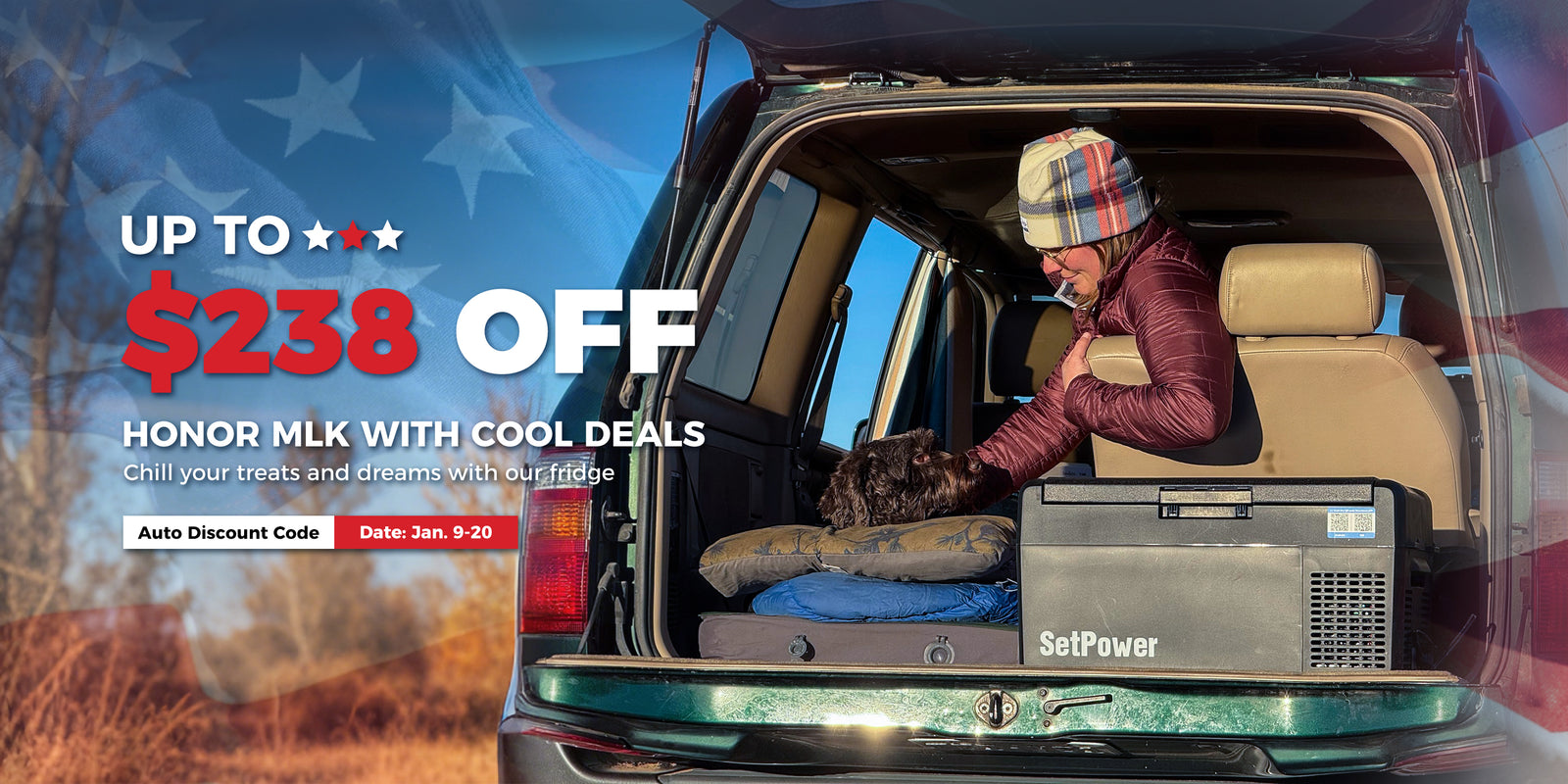 Setpower 12V Refrigerator Portable Fridge Freezer | 3-Year Warranty ...