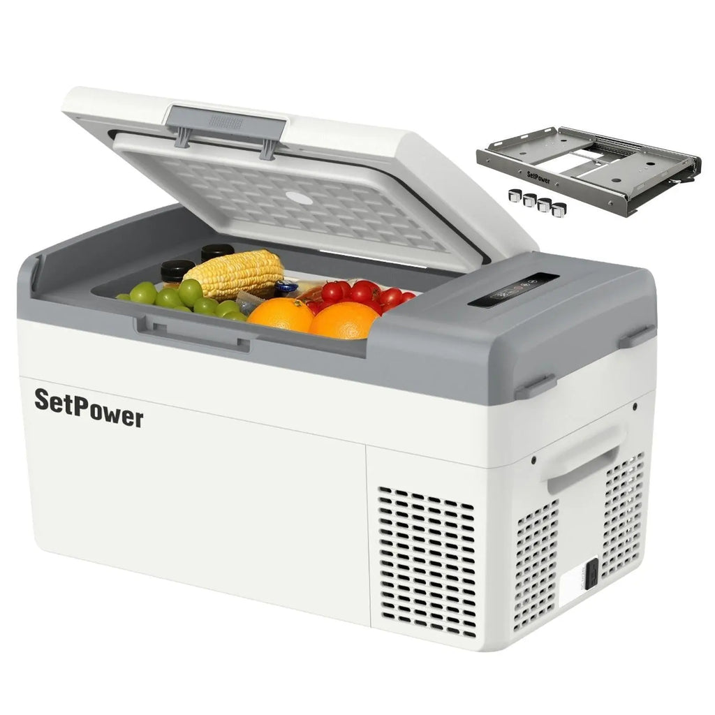 Setpower MC Series 15.8 or 21 Quart 12 Volt Refrigerator Car Fridge ...