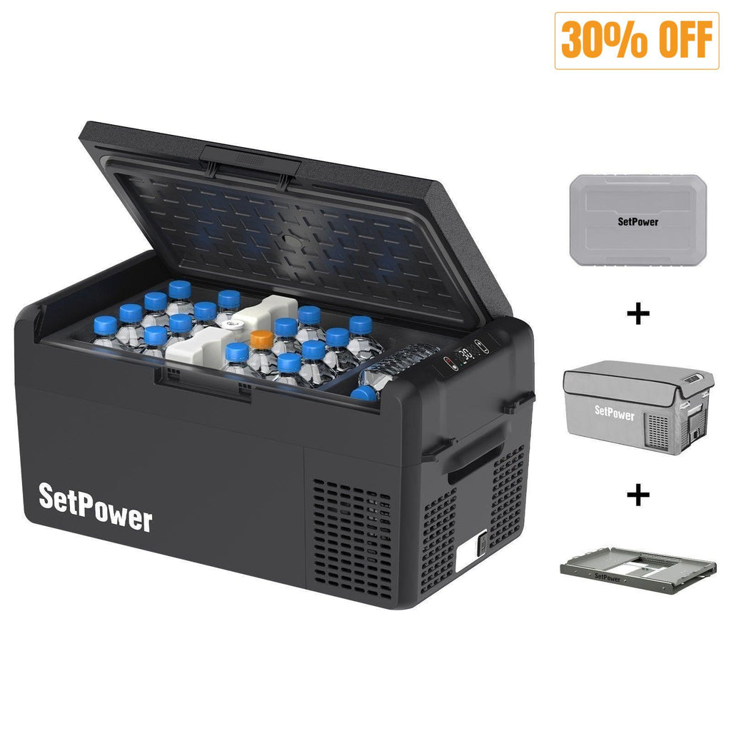 Setpower 12 Volt Electric Refrigerator - all Car Cooler