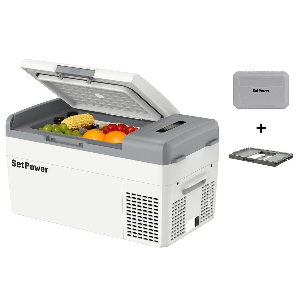 Setpower 12V Refrigerator Portable Fridge Freezer | 3-Year Warranty