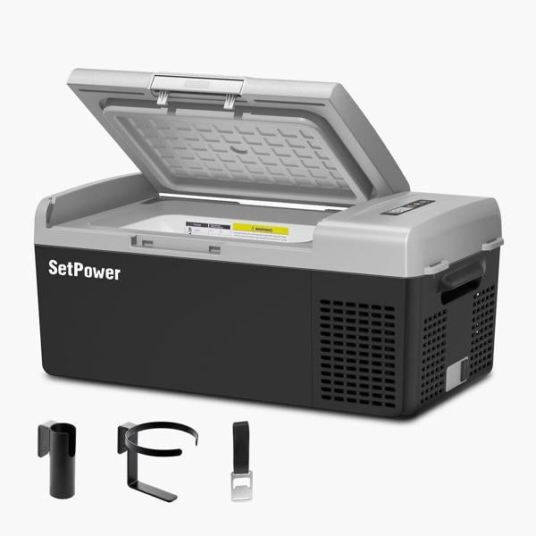 Shop Setpower 15.8Qt Mini Portable Freezer Best Fridge with AC adapter