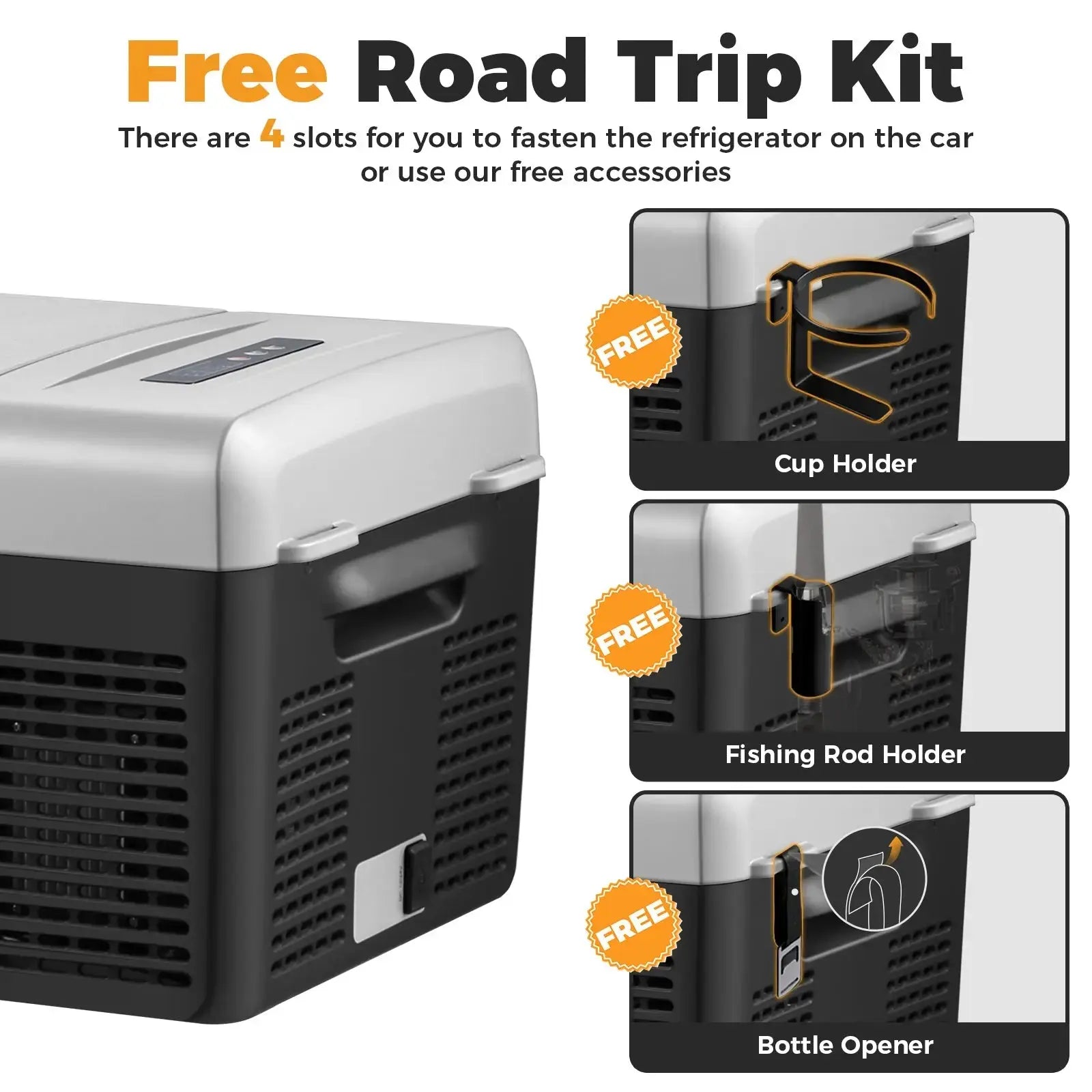 FC15 Portable Refrigerator Freezer Car Refrigerator 15.8Qt - – Setpower ...