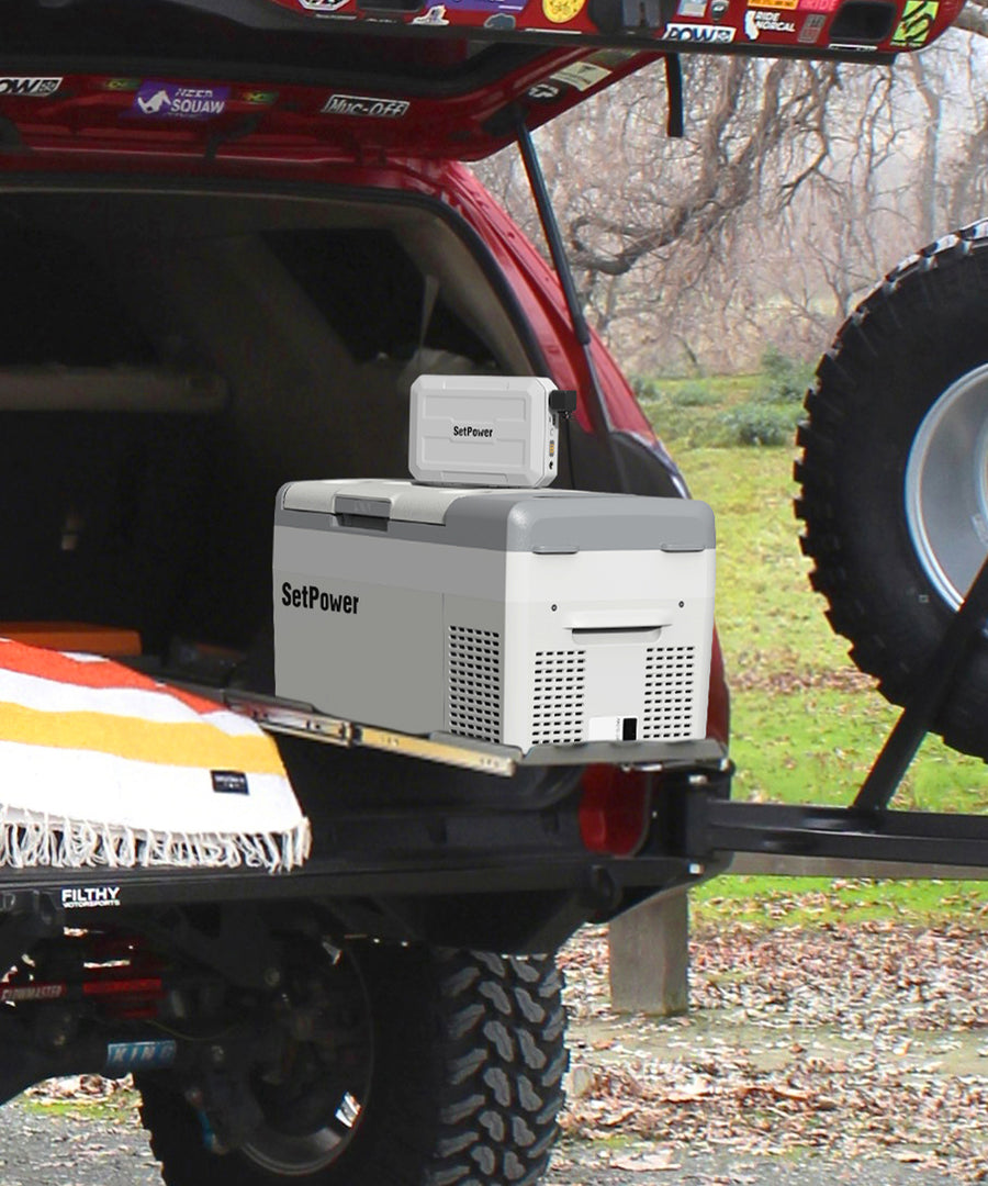 Setpower MC Series 15.8 or 21 Quart 12 Volt Refrigerator Car Fridge ...